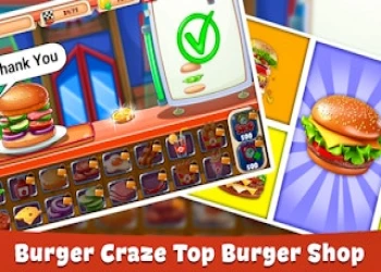 Burger Craze: Top Burger Shop - Free restaurant Game | PlotyGames