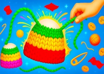Cute Knitting: Yarn Sorting - Free Puzzle Game | PlotyGames